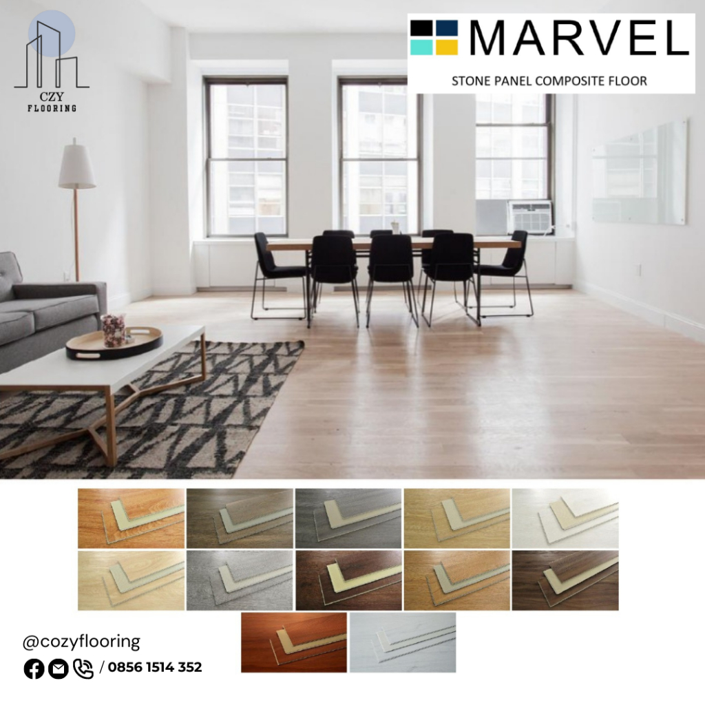 Jual SPC Marvel purecore Tebal 4mm Best SELLER | Shopee Indonesia