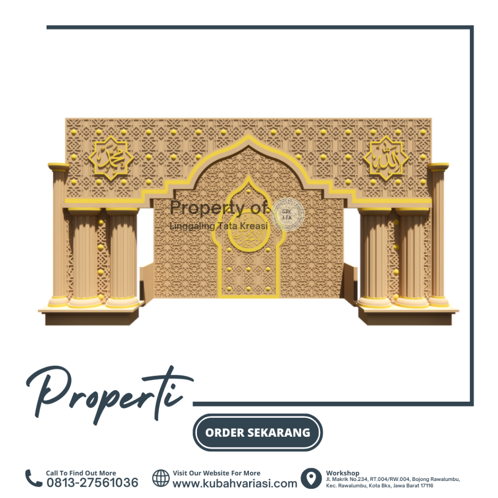 Jual Mihrab GRC Masjid Bekasi | Shopee Indonesia