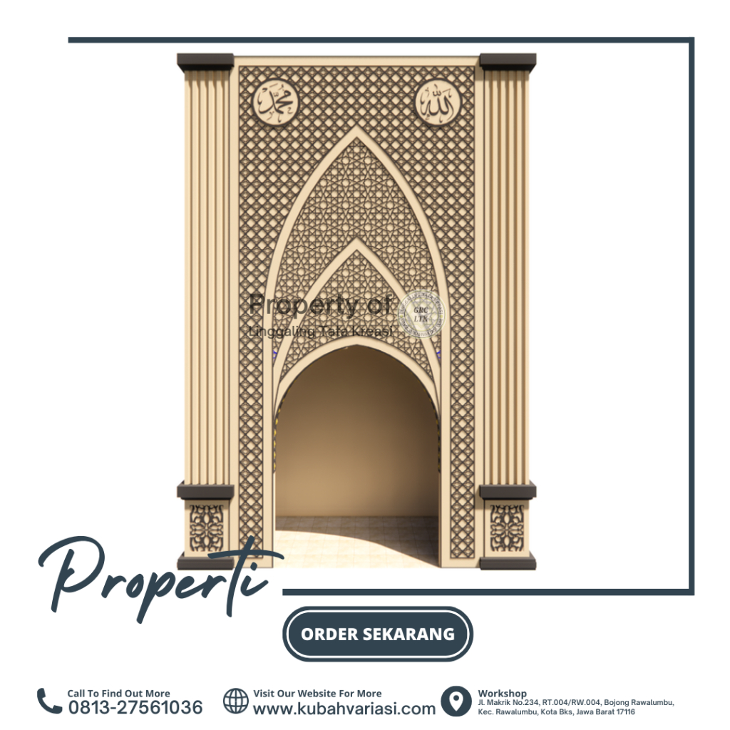 Jual Mihrab GRC Masjid Serang Banten | Shopee Indonesia