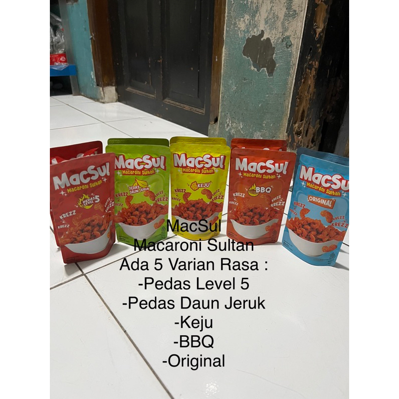 Jual MACSUL MACARONI SULTAN VARIAN RASA | Shopee Indonesia