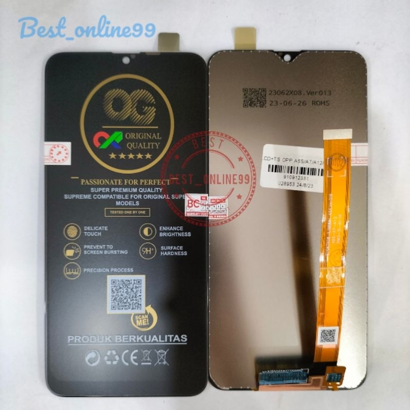 Jual LCD+TOUCHSCREEN OPPO A5S/A7/A12/REALME 3 | Shopee Indonesia