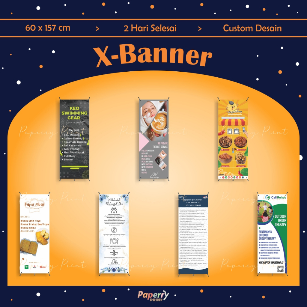 Jual X-Banner / X-Banner Jualan / X-Banner Promosi / Cetak X-Banner ...