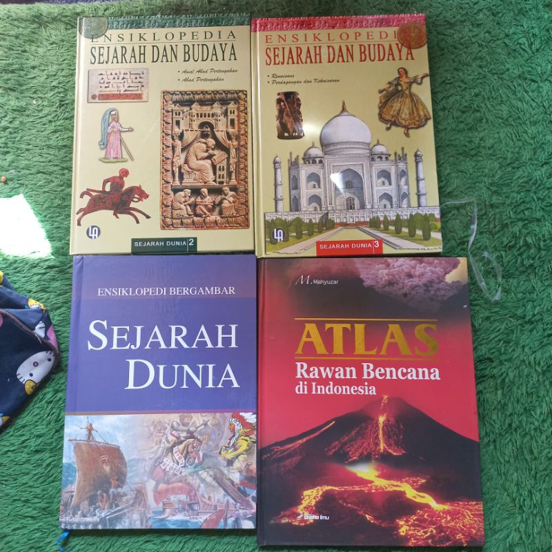 Jual ORIGINAL BUKU ENSIKLOPEDIA SEJARAH DAN BUDAYA JILID 2 3 SEJARAH DUNIA ATLAS RAWAN BENCANA ...