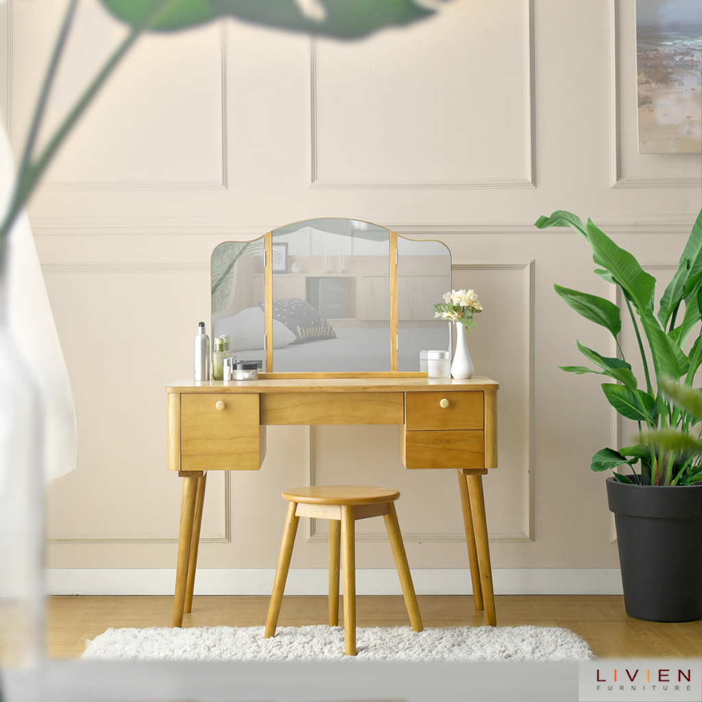 Jual [LIVIEN] "Meja Rias Vicoria" Meja Rias Lipat | Meja Rias Minimalis ...