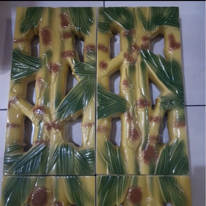 Jual roster keramik bambu 20*40*5cm | Shopee Indonesia