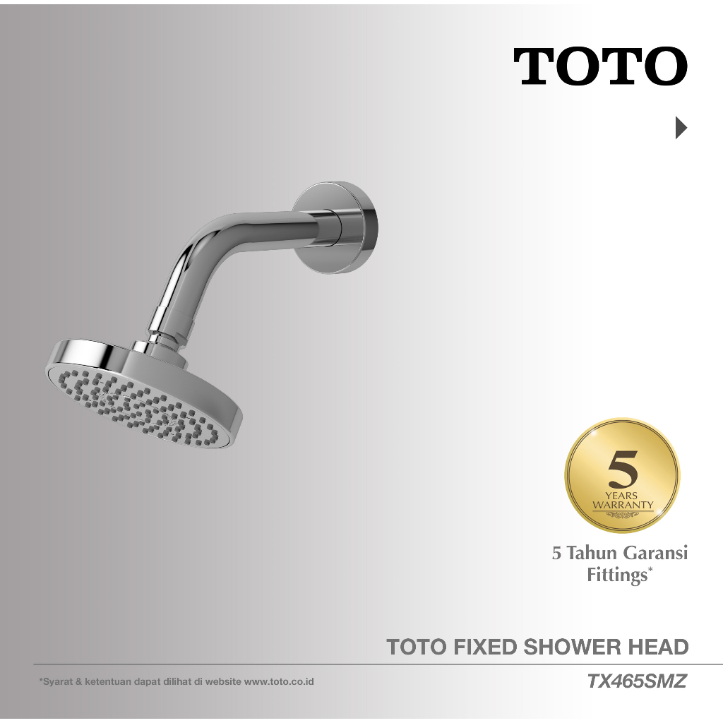 Jual TOTO TX465SMZ Fixed Shower Head | Shopee Indonesia