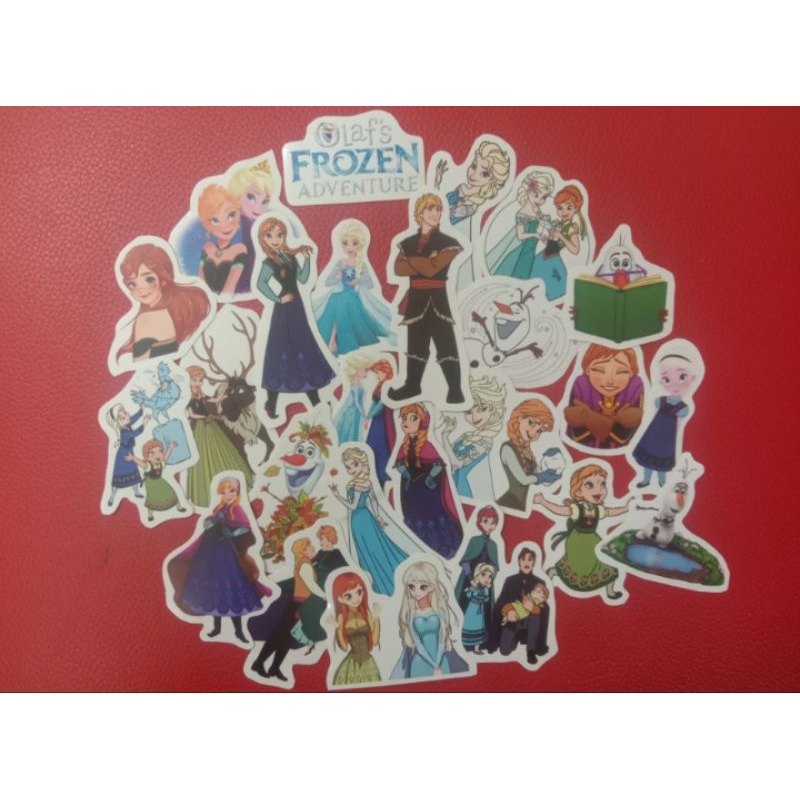 Jual Stiker Frozen, Anna, dan Olaf and friends | Shopee Indonesia