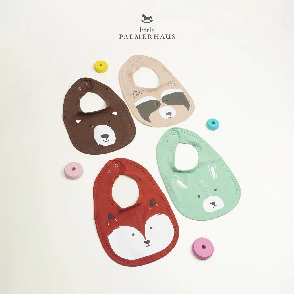 Jual Little Palmerhaus - Snappy Bib & Bandana Bib(Celemek Bayi & Anak ...