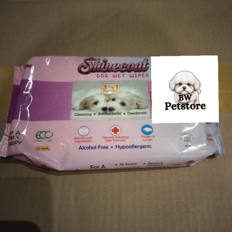 Jual Shinecoat Wet Tissue isi 50 Lembar | Shopee Indonesia