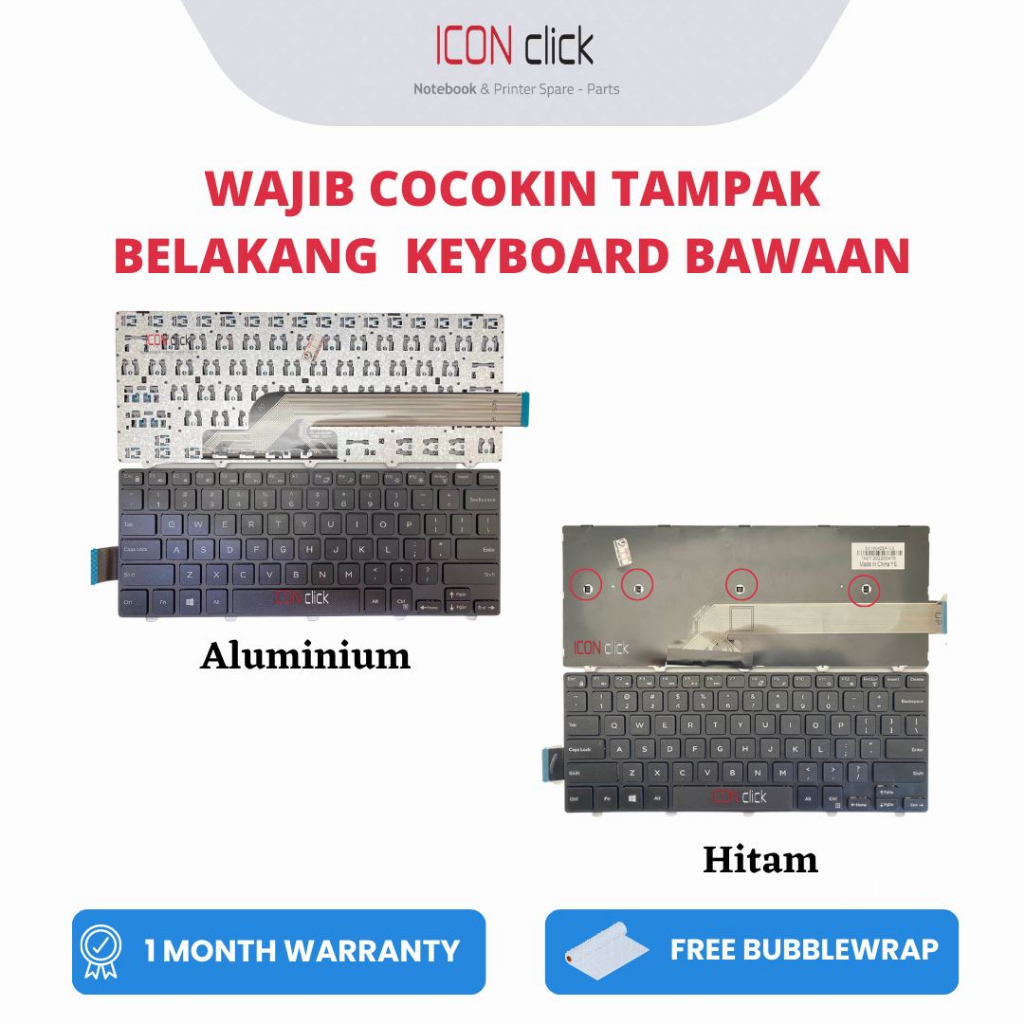 Jual Keyboard Laptop Dell Inspiron 14-5000 Series 14-5447 14-5458 14 ...