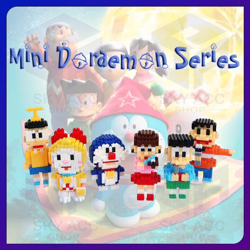 Jual Nano Block DORAEMON Mini Series | Bricks | Melatih Keseimbangan ...