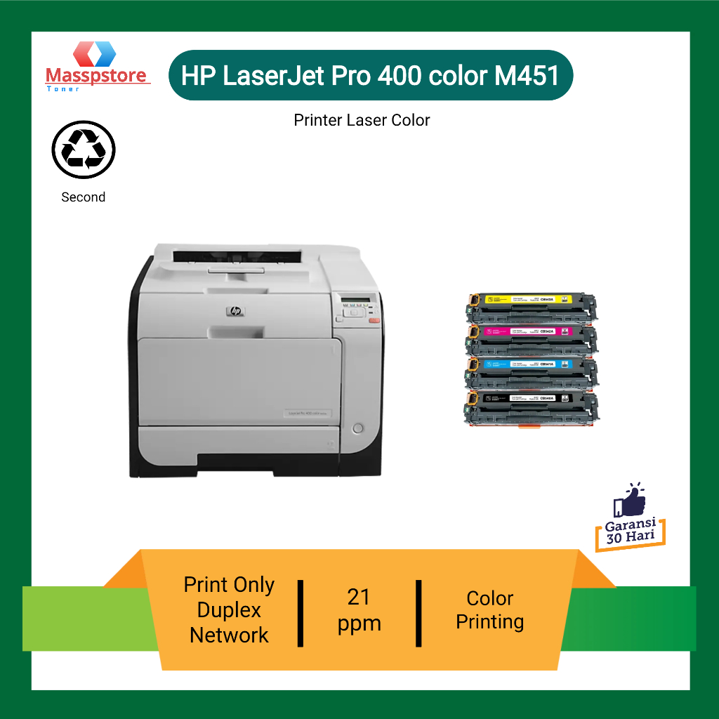 Jual Printer Hp Laserjet Pro 400 m451 color Cetak foto Cetak gambar ...
