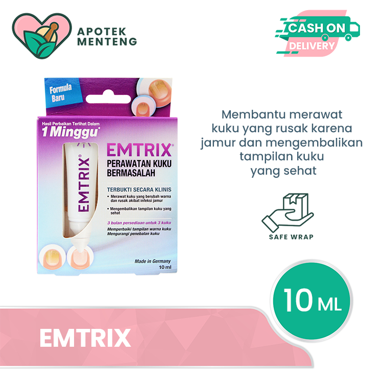 Jual Emtrix 10 mL - Obat Perawatan Kuku Rusak dan Infeksi Jamur ...