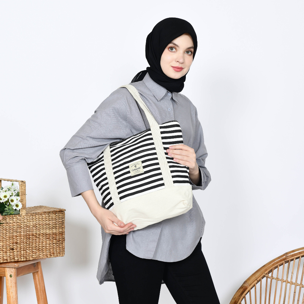 Jual NUDIE BAG/TOTEBAG CANVAS BESAR POLOS SUEDING TEBAL LEMBUT MODEL ...