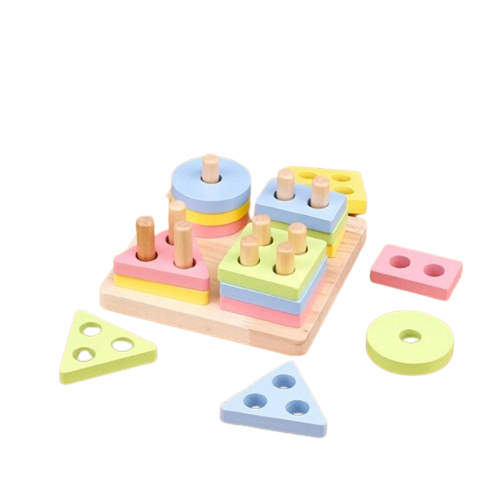 Jual Matching Shape Toys Shape Shorter Wooden Toys Mainan Kayu Anak ...