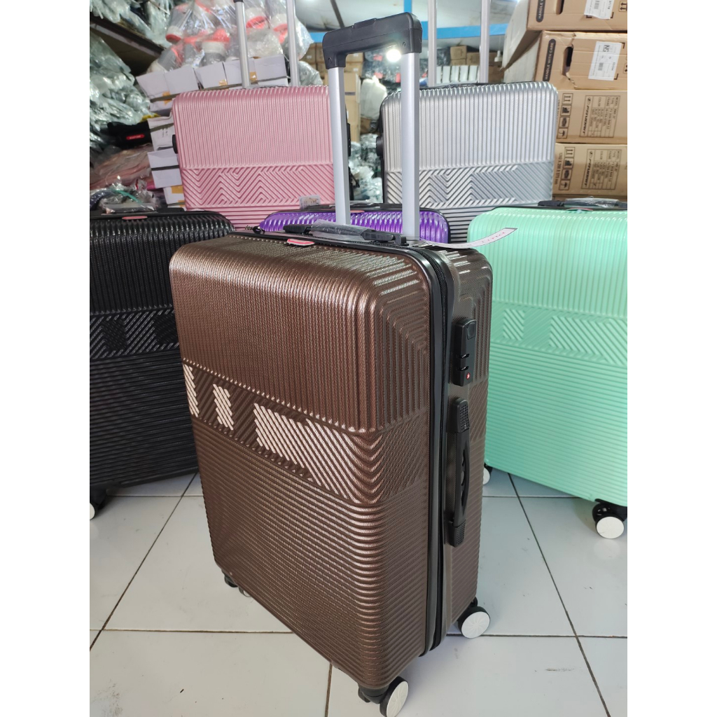 Jual Koper Fiber Polo Orentina type 8026 ukuran 20-24 inch Tahan Air ...