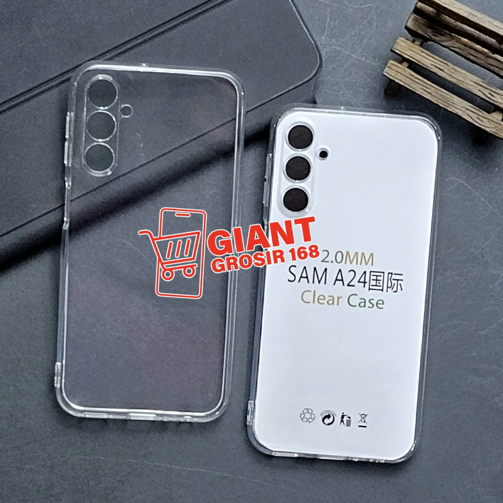 Jual SAMSUNG A24 5G SAMSUNG A24 4G CASE CLEAR HD 2.0MM CASE BENING ...