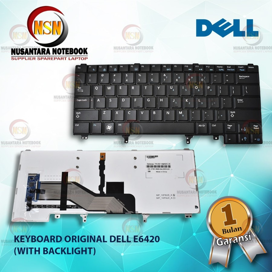 Jual Keyboard Dell Latitude E6420 E6320 E6430 Series With Backlight ...