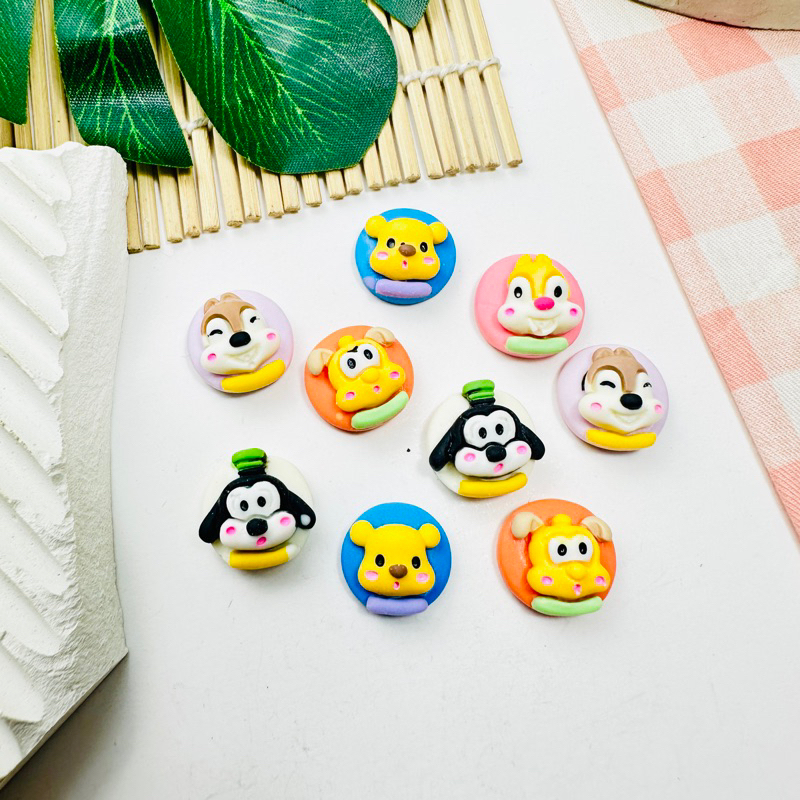 Jual Clay Karakter Princess Inport / Resini Clay Motif Princess Clay Tempelan Karakter Princess ...