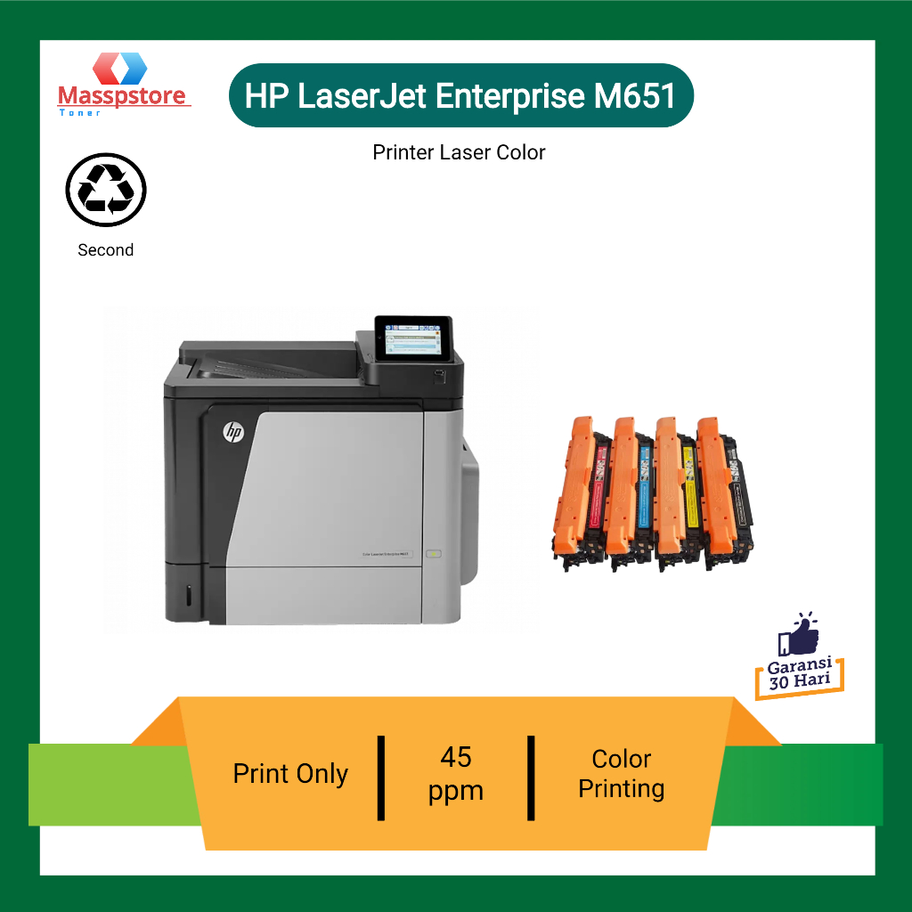 Jual Printer Hp Color LaserJet Enterprise M651 | Printer Laser Warna ...