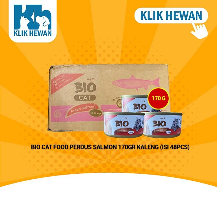 Jual Makanan Basah Kucing Bio Cat Kaleng Cat WetFood 170gr Grosir Dus ...