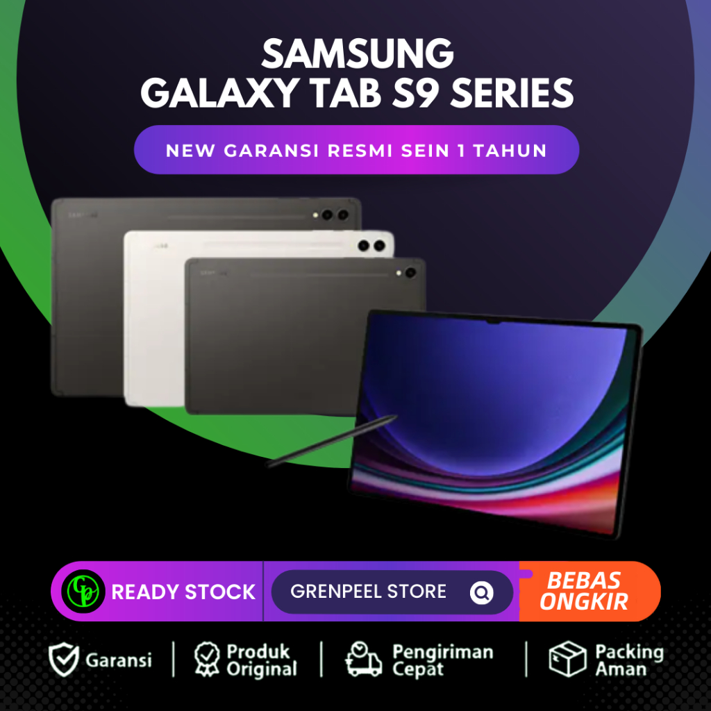 Jual SAMSUNG GALAXY TAB S9 ULTRA | S9 PLUS | S9 5G 256GB 512GB 1TB GARANSI RESMI SEIN | Shopee ...