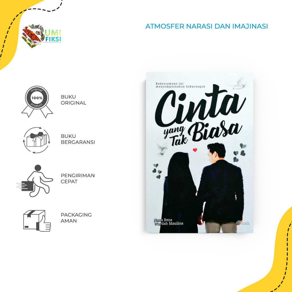 Jual Buku Novel Cinta Yang Tak Biasa Natta Reza Transmedia