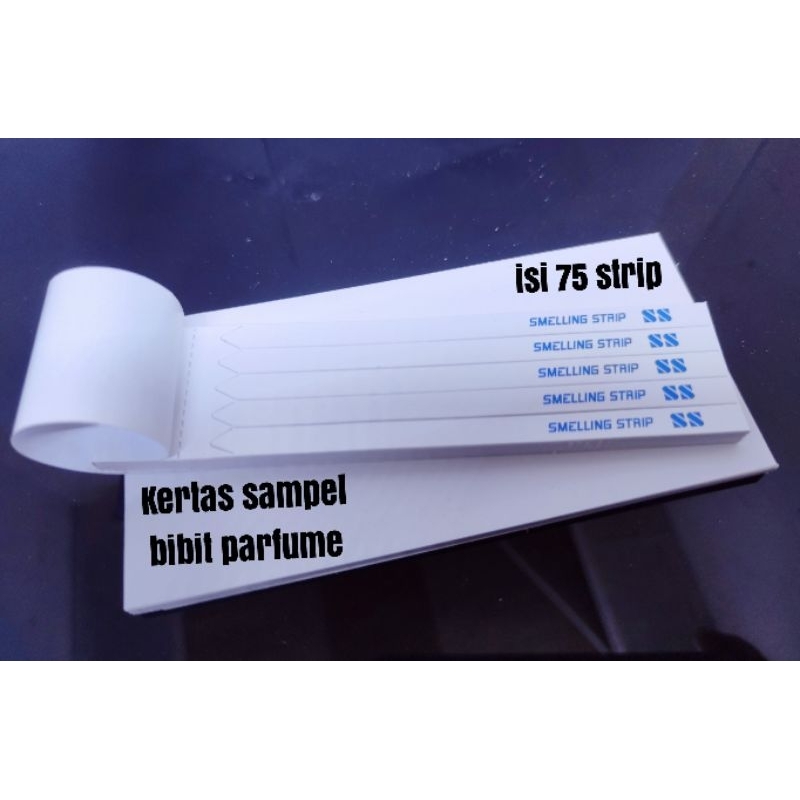 Jual PAPER TEST ( SMELLING STRIP ). Kertas untuk sampel atau tes aroma ...