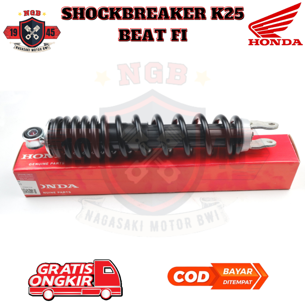 Jual shock belakang beat fi - sok belakang beat ori oem - sok tabung motor beat - shokbelakang ...