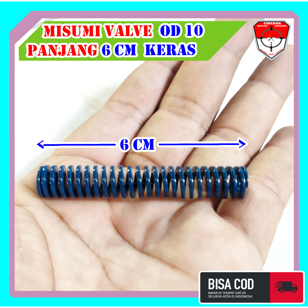 Jual per valve biru od 10 panjang 6 cm untuk kesetabilan | Shopee Indonesia