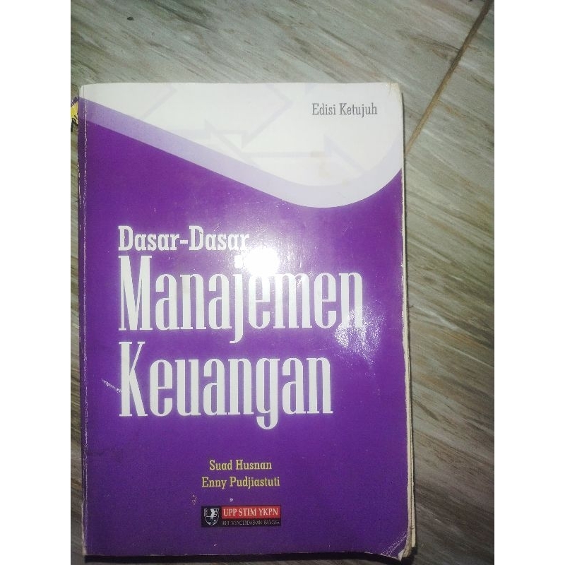 Jual buku manajemen dasar dasar manajemen keuangan ( suad dan enny) | Shopee Indonesia