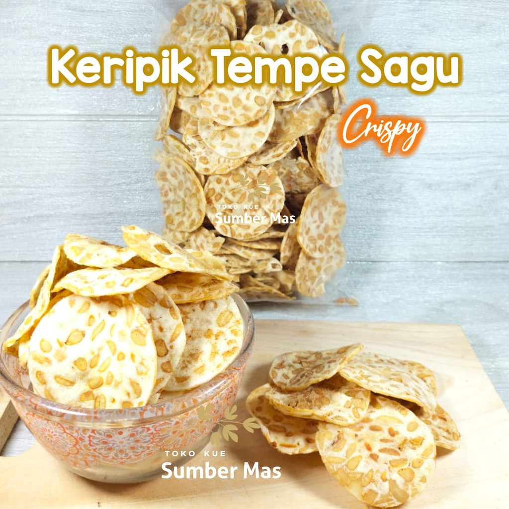 Jual KERIPIK KRIPIK TEMPE SAGU Spesial - 500 gr | Shopee Indonesia
