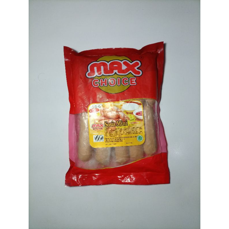 Jual Max Choice Sosis Mini 500gr ( 10pcs ) | Shopee Indonesia