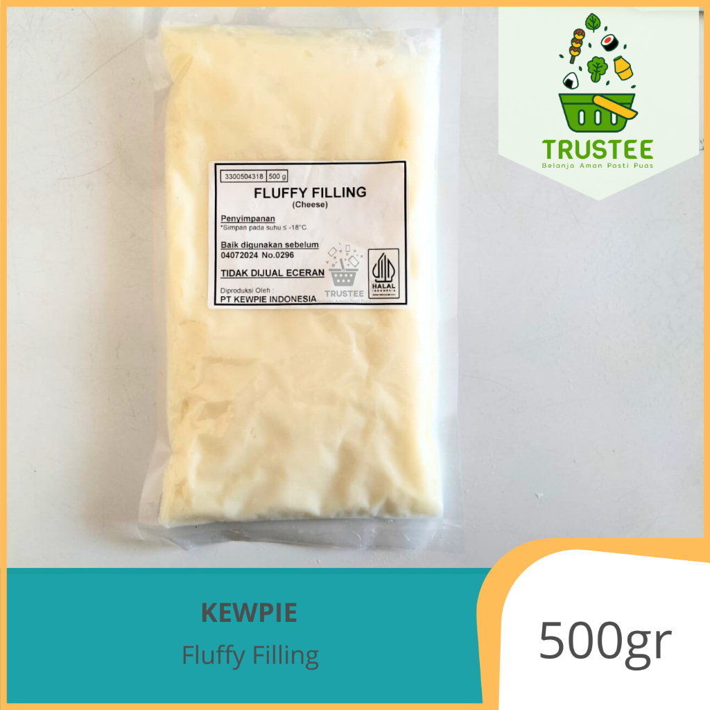 Jual Kewpie Fluffy Filling Cheese / Isian Cake Lembut rasa Keju Halal ...