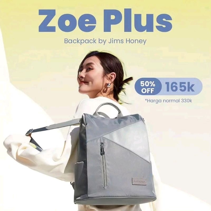Jual Zoe Backpack | Shopee Indonesia