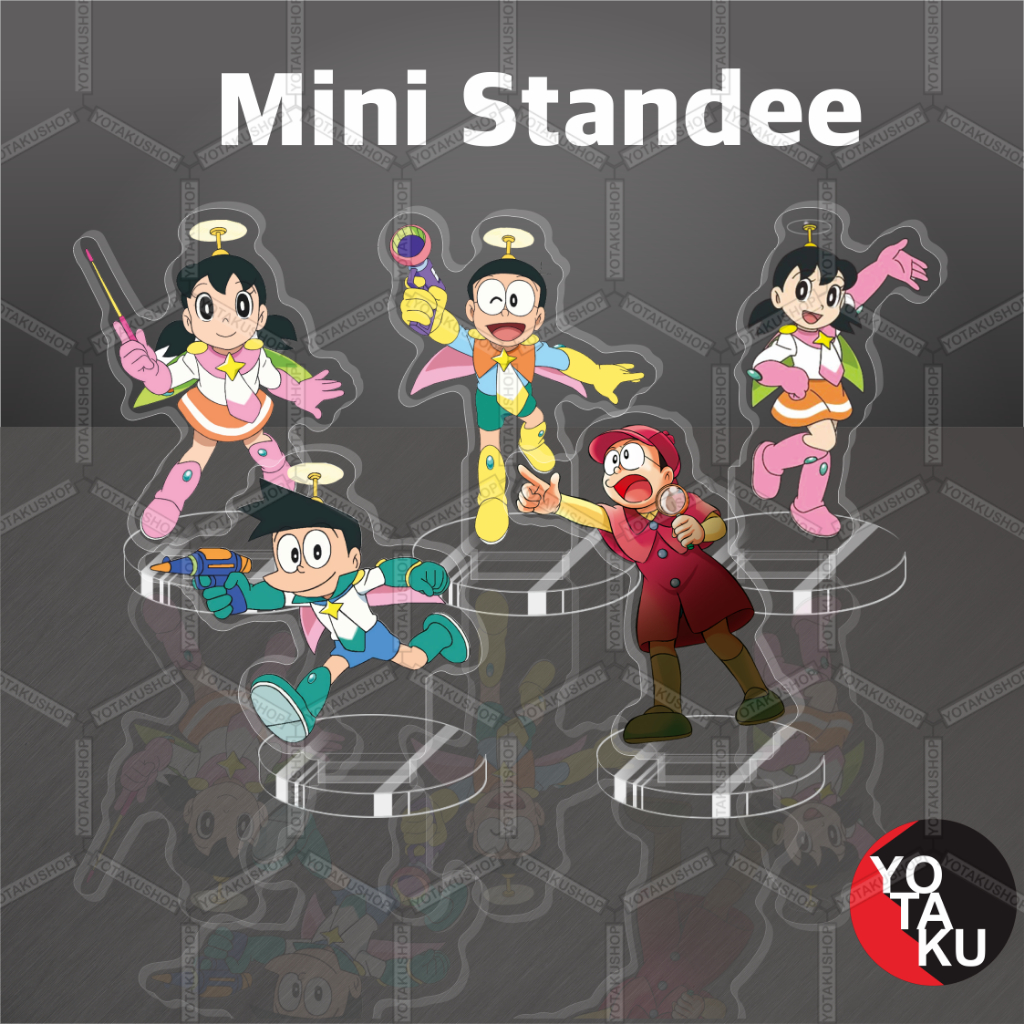 Jual Mini Standee Anime Akrilik Doraemon Seri 2 Nobita Shizuka ...