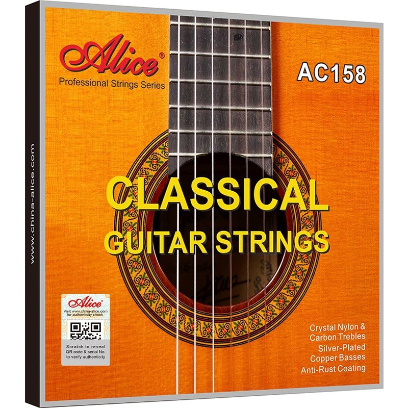 Jual Alice AC158 Senar Gitar Klasik Crystal Nylon & Carbon (G) Anti ...