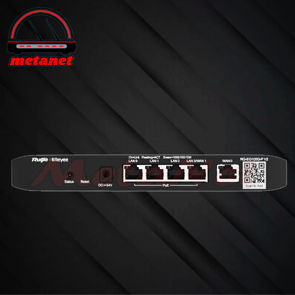 Jual RG-EG105G-P V2 5 ports POE cloud manage router gateway | Shopee ...
