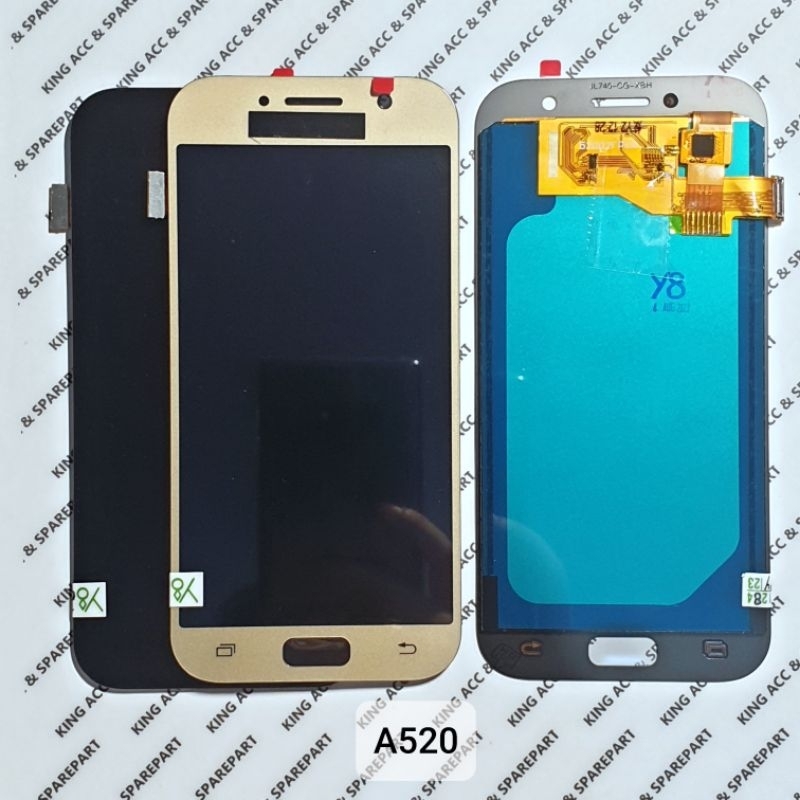 Jual LCD TOUCHSCREEN SAMSUNG GALAXY A5 2017 A520 | Shopee Indonesia