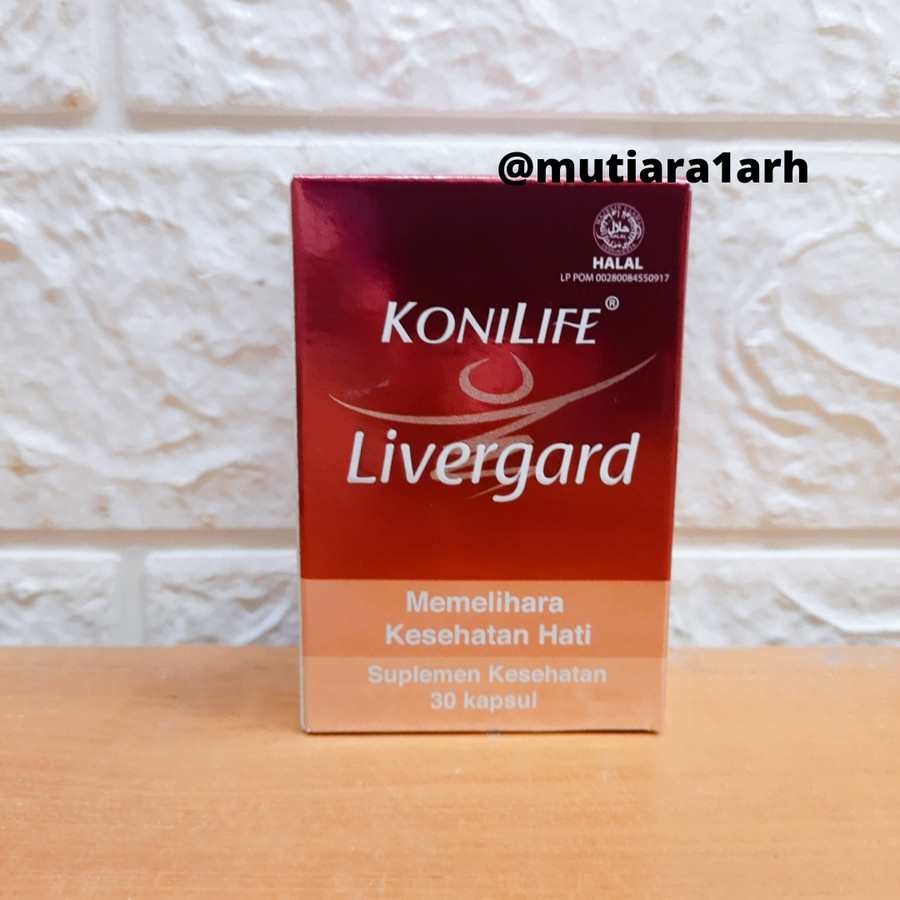 Jual LIVERGARD ISI 30 KONILIFE | Shopee Indonesia