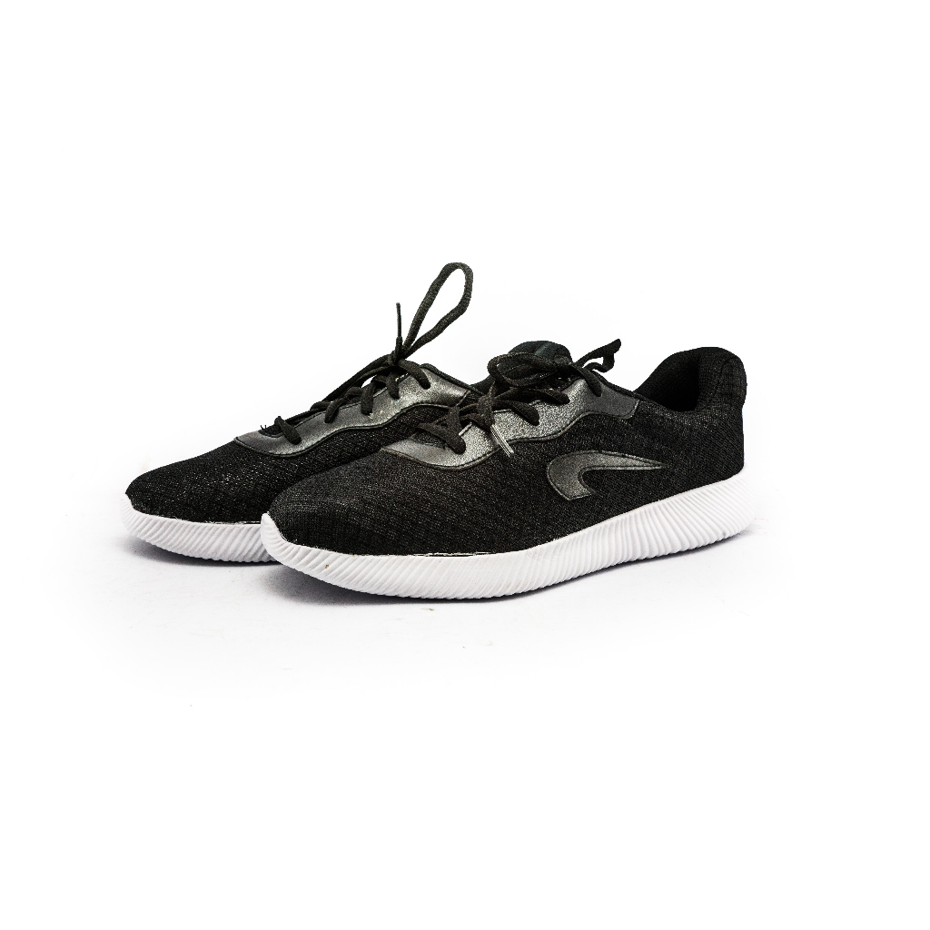 Jual GIRVI Ardent - Sepatu Sneakers Jass Polyester Hitam Cementing ...