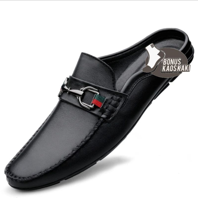Jual SEPATU SLOP BUSTONG PRIA DEWASA ORIGINAL KEKINIAN/SEPATU SLOP ...