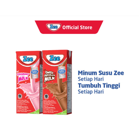 Jual Zee RTD Susu UHT - Netto 185 ml | Shopee Indonesia