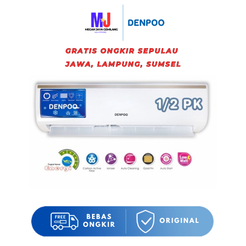 Jual Terima pasang AC Denpoo Air Conditioner Split 1/2PK-1PK - DDS 05/ ...
