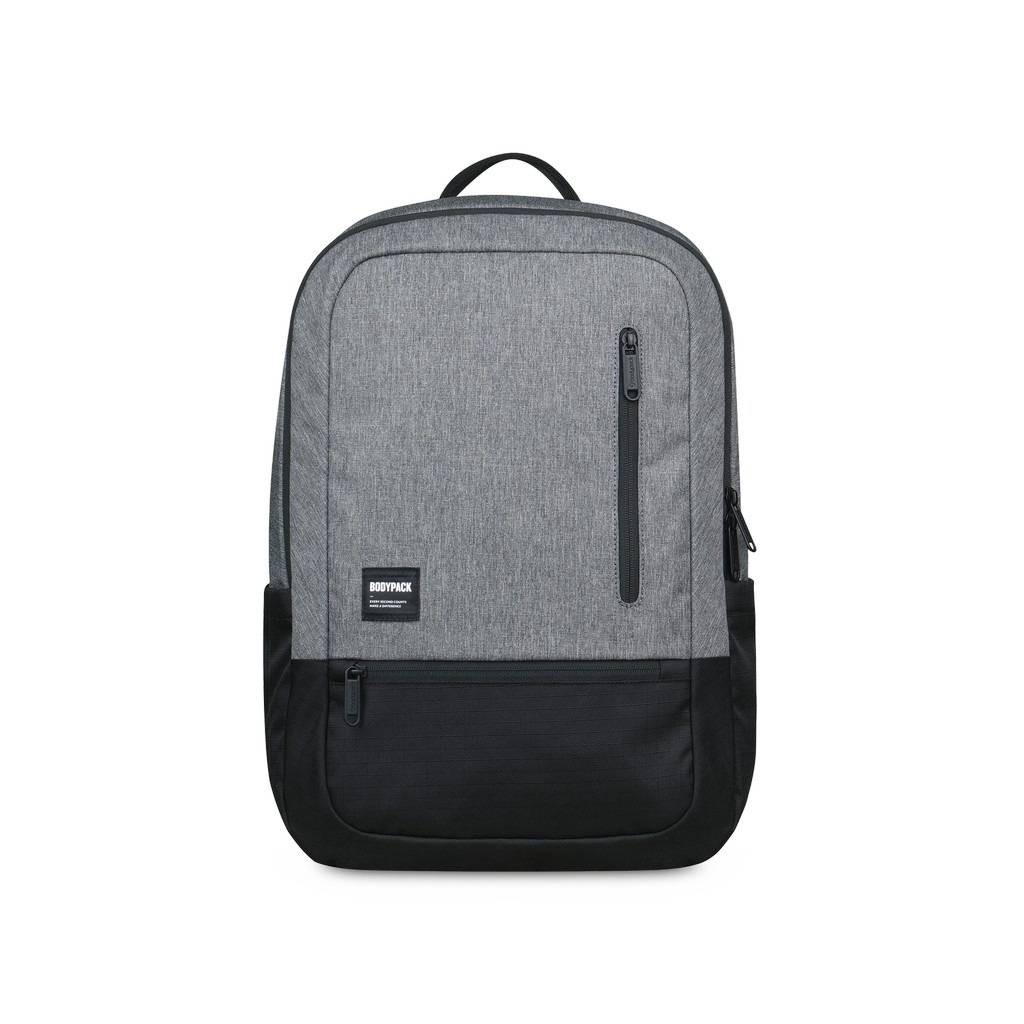 Jual Tas Ransel Laptop Bodypack Sidney 3.0 Laptop Backpack - Abu ...