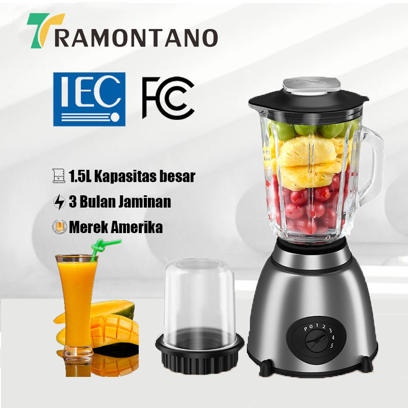 Jual TRAMONTANO Blender Sayur-Mayur/Multifungsi Blender/Kaca ...