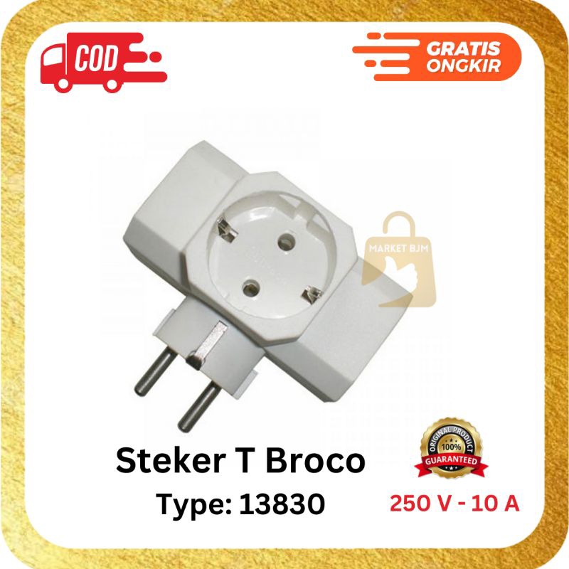 Jual MBJM - STEKER T BROCO 13830 | Shopee Indonesia