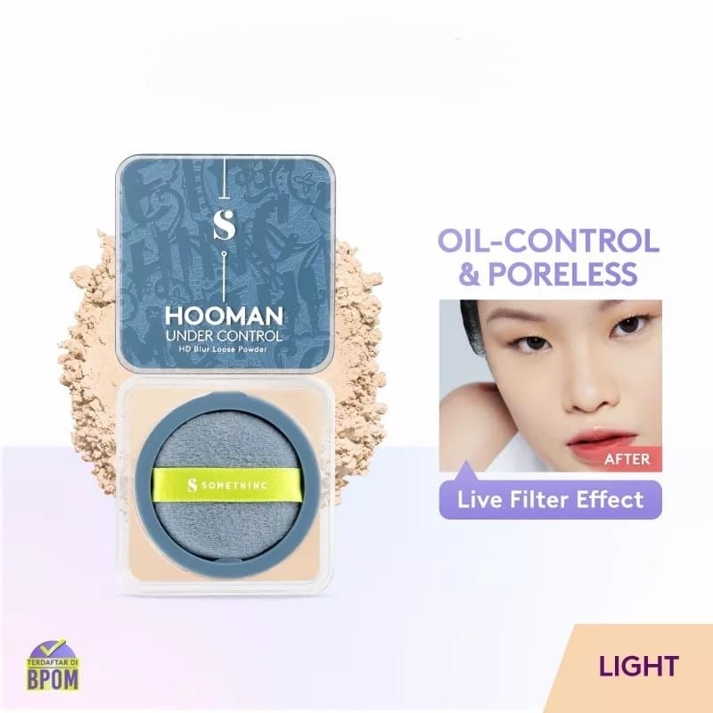 Jual SOMETHINC HOOMAN UNDER CONTROL HD BLUR LOOSE POWDER/BEDAK TABUR ...