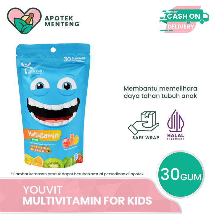 Jual Youvit Multivitamin For Kids 30 Gummies - Multivitamin Gummy Anak Rasa Mix Buah | Shopee ...