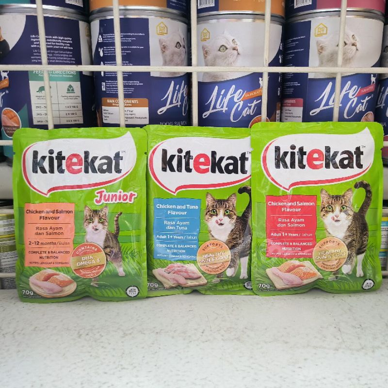 Jual Makanan Kucing Kitekat Sachet All Variant Pouch 70G Wet Food ...